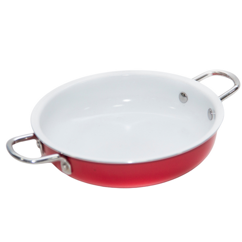 Paila cerámico Rojo – Enlozados Condor